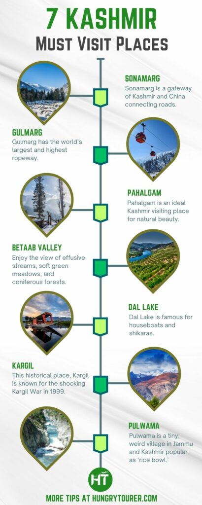 9+ Evergreen Visiting places in Kashmir You Should Explore